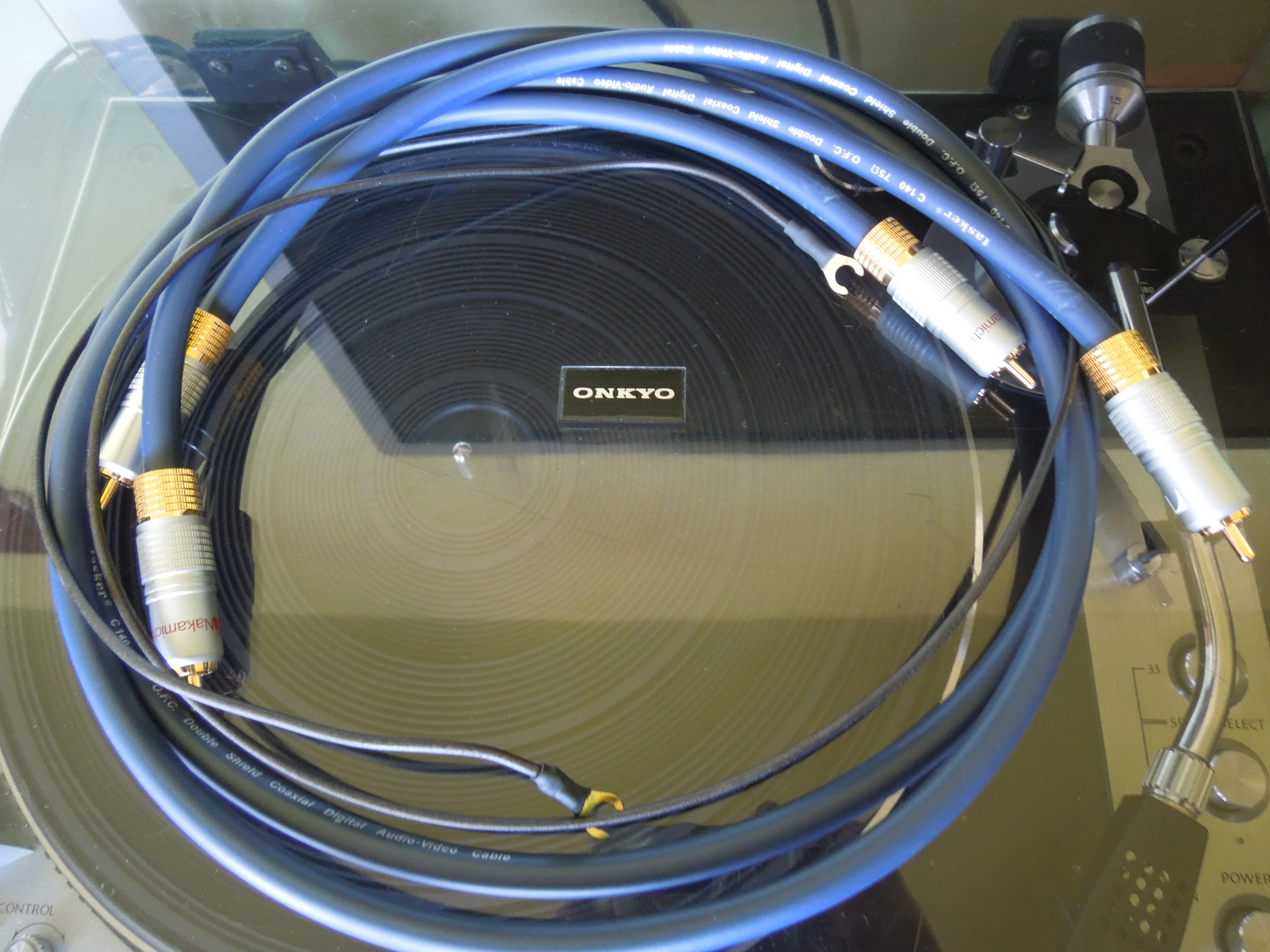 moja rozrastajúca sa zbierka - Vhodne signalove kable pre gramofon